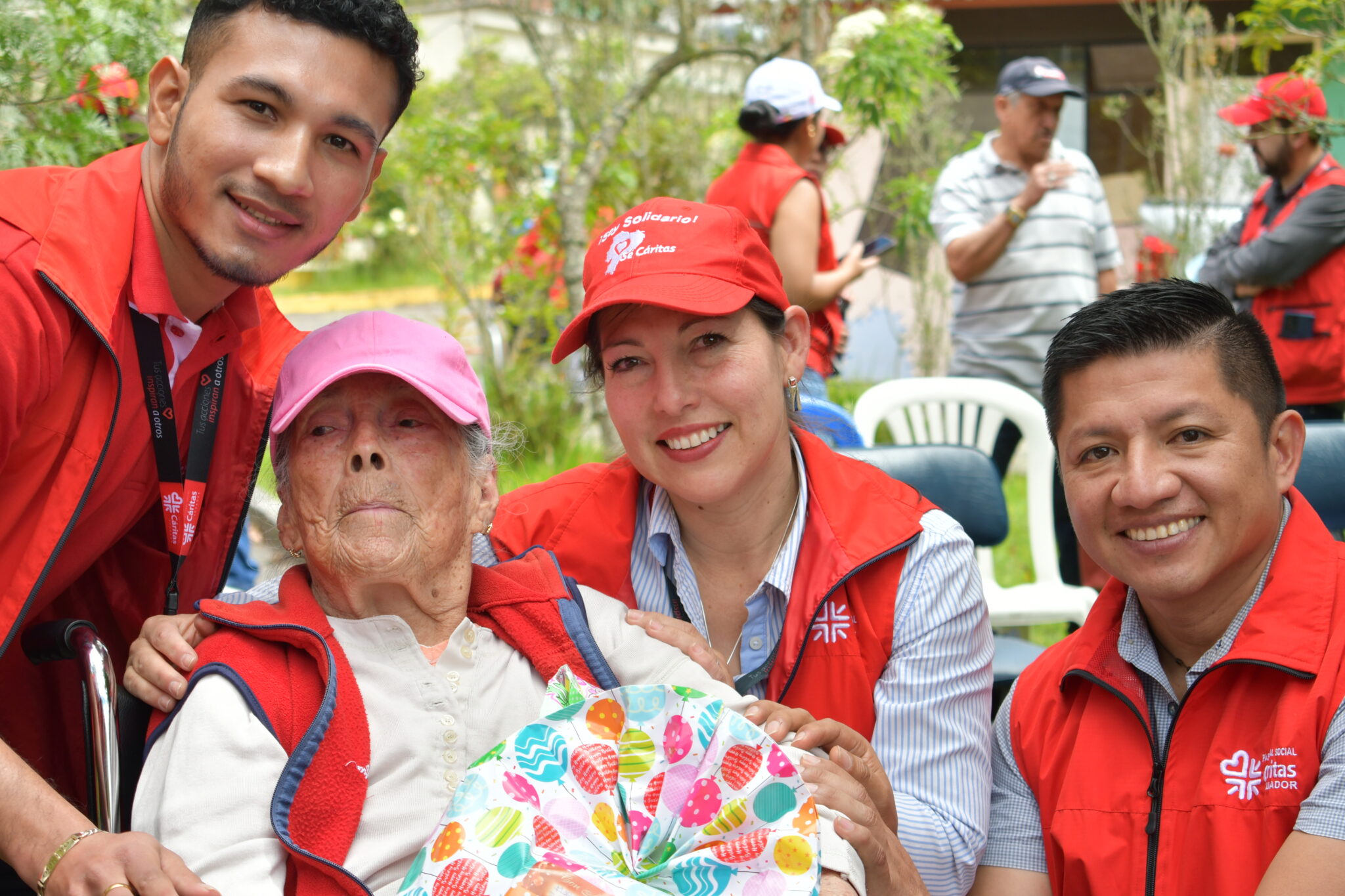 Cáritas Ecuador celebró su día junto a adultos mayores con la ...